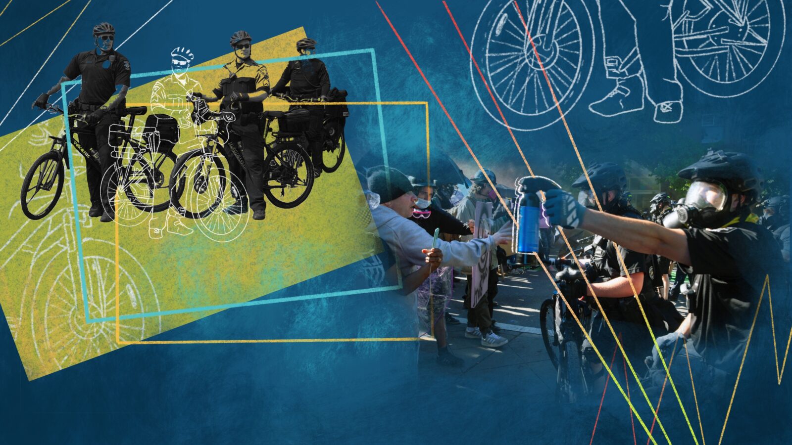 How Seattle Police Put Bikes at the Forefront of Protest Clashes